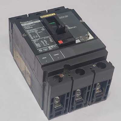 SQUARE D HJN36150 PowerPact HJ 150 150 AMP 断路器 3 杆 600V
