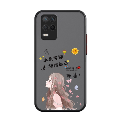oppo真我q3亚克力欧美保护壳