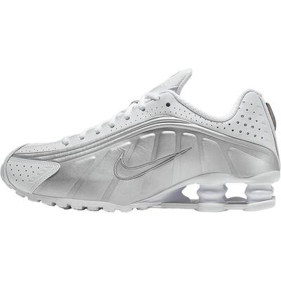 Nike/耐克官方正品Shox R4男女气柱减震运动低帮跑步鞋AR3565-101