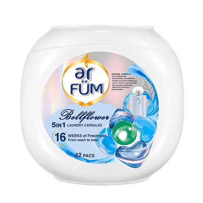 arfum纺优美5合1洗衣凝珠蓝风铃