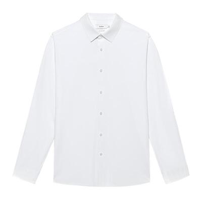 【舒弹有型】ZIOZIA男士秋季正装衬衫零感无压亲肤ZWDD3131A