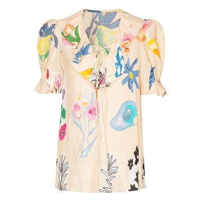 上衣HPLY商场同款印花花朵