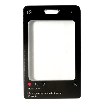 亚克力透明卡套ins风爱豆明星