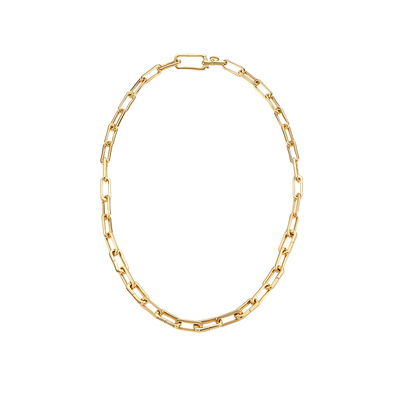 MonicaVinader环扣项链18K镀金