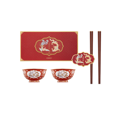 故宫淘宝龙凤呈祥餐具礼盒