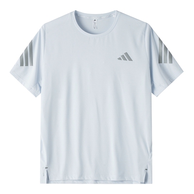 幸运叶子|adidas阿迪达斯短袖男装跑步运动休闲圆领T恤JZ7699