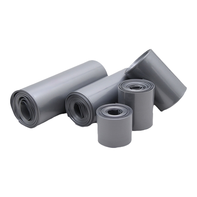 银灰色PVC热缩管锂电池热收缩管