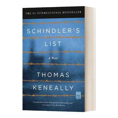 英文原版 Schindler's List 辛德勒名单 英文版 阅读故事小说 励志英文小说 进口英语原版书籍