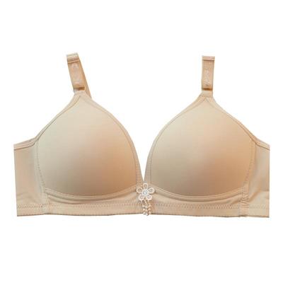 宜岱梦文胸光面无痕小胸聚拢薄款