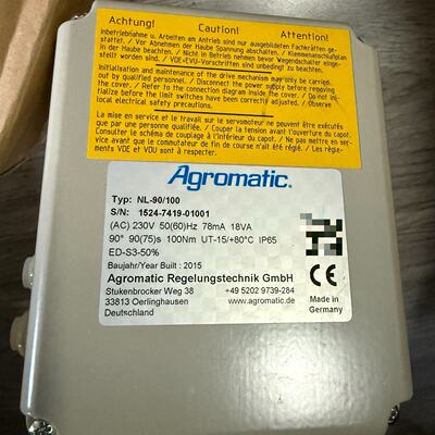 Agromatic NL-90/100。1524-7419-—议价