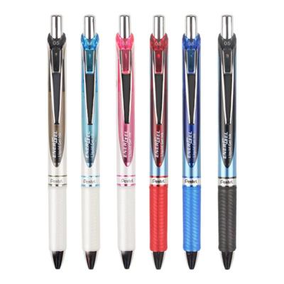 pentel限定条纹款简约速干中性笔