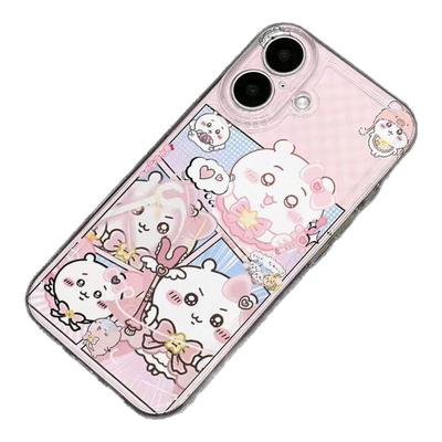 魔法chiikawa苹果卡通全包防摔壳