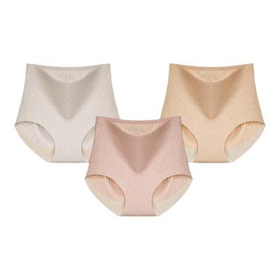 3条三枪提臀收腹内裤女高腰轻塑
