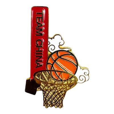 TEAMCHINA篮球框金属徽章