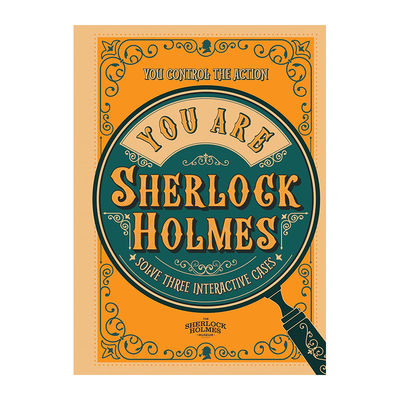 【现货】You Are Sherlock Holmes，成为夏洛克-福尔摩斯：互动式解谜冒险 英文原版图书籍进口正版 Richard Wolfrik Galland 小说