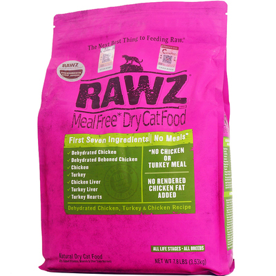 美国进口Rawz罗斯高蛋白猫粮