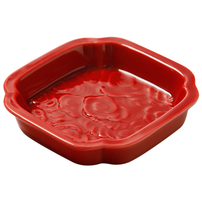 陶瓷祥云茶点零食日式托盘