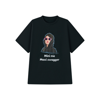 纯棉宽松短袖T恤“Swag哥”