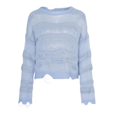 觉织Sensiyarn逐光渐透套头衫JZHF082