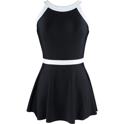 温泉仙气新款爆款露背连体泳衣