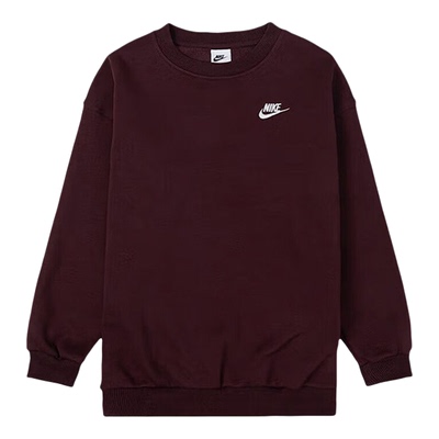 Nike/耐克正品春秋大童宽松圆领复古经典卫衣套头衫FD2923-652