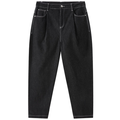 RS流石男装时尚休闲牛仔直筒长裤