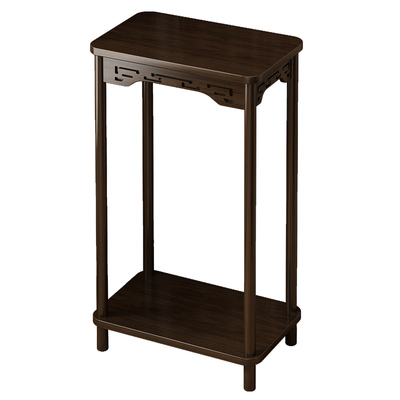 菲罗米尔新中式实木花架落地式