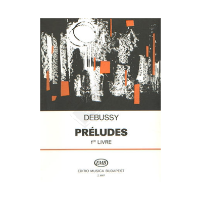 德彪西前奏曲钢琴独奏共一至二卷