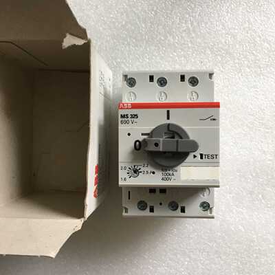 议价原装ABB电动机保护断路器MS325 MS325-2.5 1.6 4 9 12.5 16A