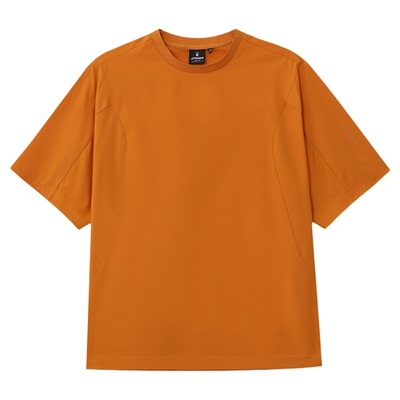 蜘蛛春夏男透气舒适短袖圆领T恤