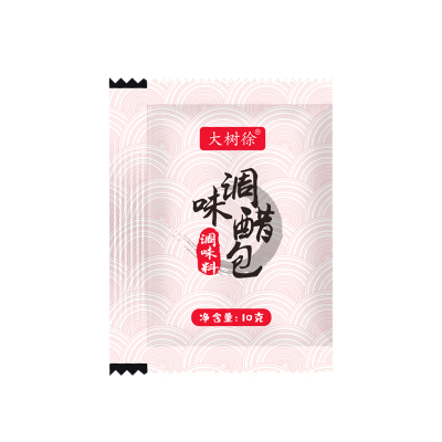 外卖镇江风味调料小袋包装