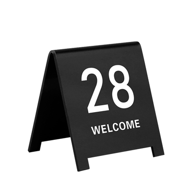 亚克力桌号牌餐饮桌牌立式