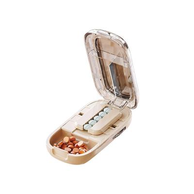 星光切药盒分药器二分之一剪药器精准切药一分二切药便携分装药盒