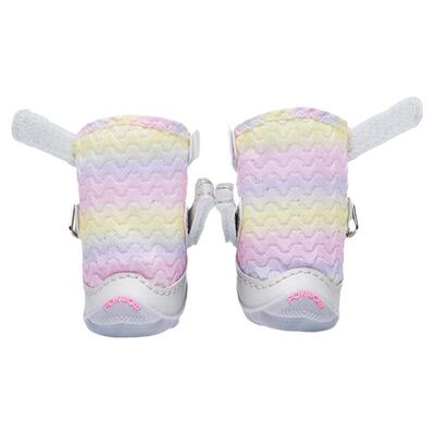 djj狗鞋fokwow宠物透气布鞋防滑防掉小型犬泰迪博美布鞋福旺狗鞋