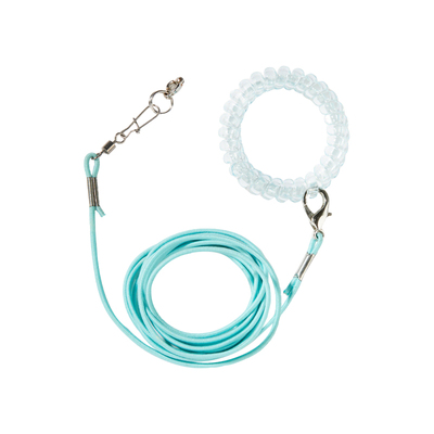 布卡星鹦鹉放飞绳不伤脚超轻牵引绳虎皮外出训练绳脚环脚链遛鸟绳