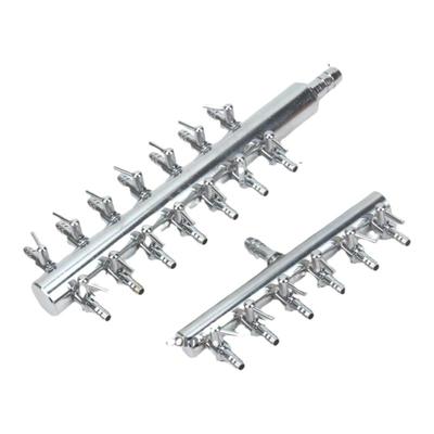 8mm进气口 鱼增氧泵不锈钢分流器 氧气管分接头气泵气量调节阀门