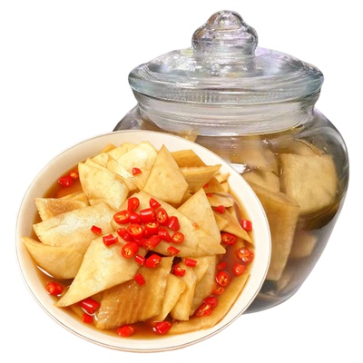 广西酸野冰糖酸酸甜萝卜皮开胃泡菜特产开罐即食爽口下饭菜