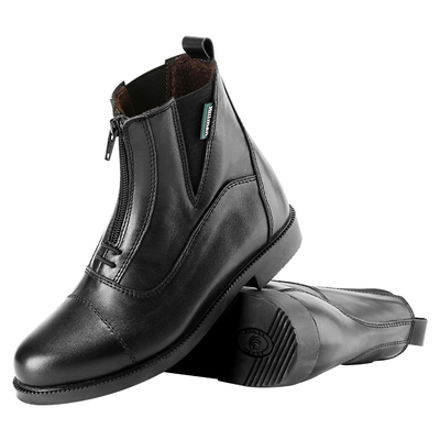 Hillman纯牛皮马术短靴防滑柔软