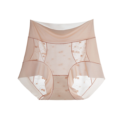 无痕冰丝薄款凉感面膜内裤