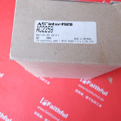 议价Ifm AC2259 易福门全新AS-i从站模块  SmartL50 4DI 4DO R C