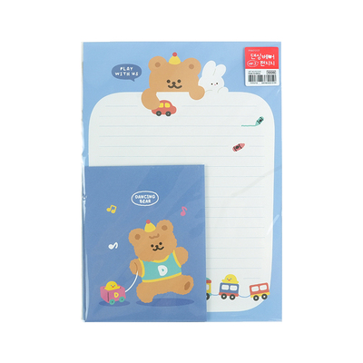 PINKFOOT信纸信封套装可爱卡通