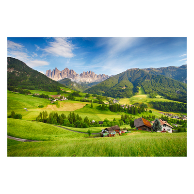 自粘墙贴画自然客厅电视背景墙