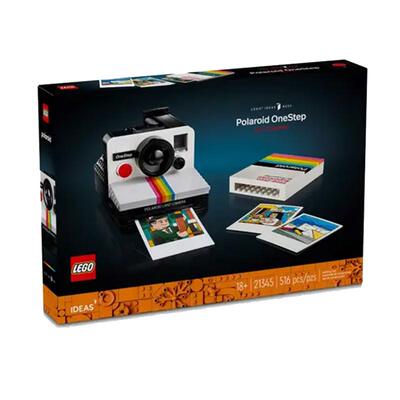 【自营】乐高21345宝丽来相机IDEAS系列男女收藏复古积木新年礼物