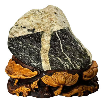 正宗泰山石敢当镇宅天然原石摆件