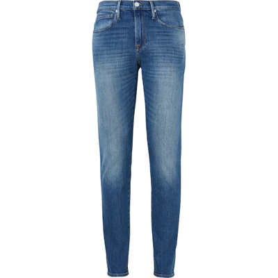 【折扣】FRAME 男丹宁布锥形蓝色牛仔裤