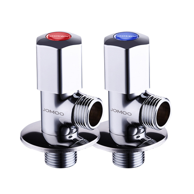 JOMOO九牧卫浴角阀八字阀精铜主体加厚冷热水三角阀止水阀套餐
