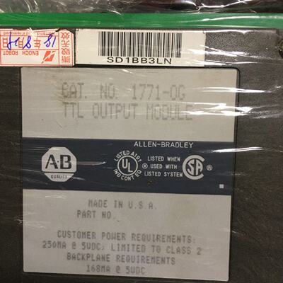 议价现货1771-OG模块95成新Allen Bradley 罗克韦尔PLC模块功能完