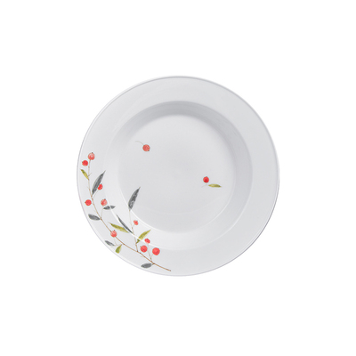 曼叙景德镇手绘早餐陶瓷盘