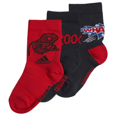 Adidas/阿迪达斯正品秋季新款儿童舒适透气长筒袜GP5103 GE3297