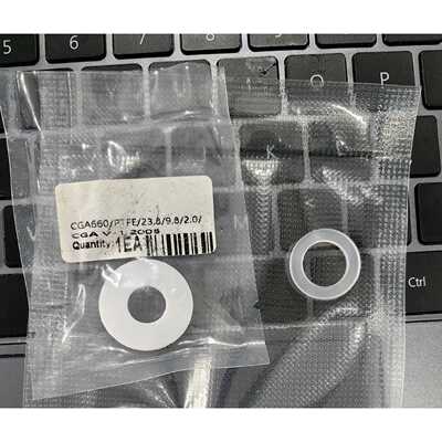 议价PCTFE PTFE钢瓶接头垫片CGA660 CGA330 CGA320 CGA180 CGA170